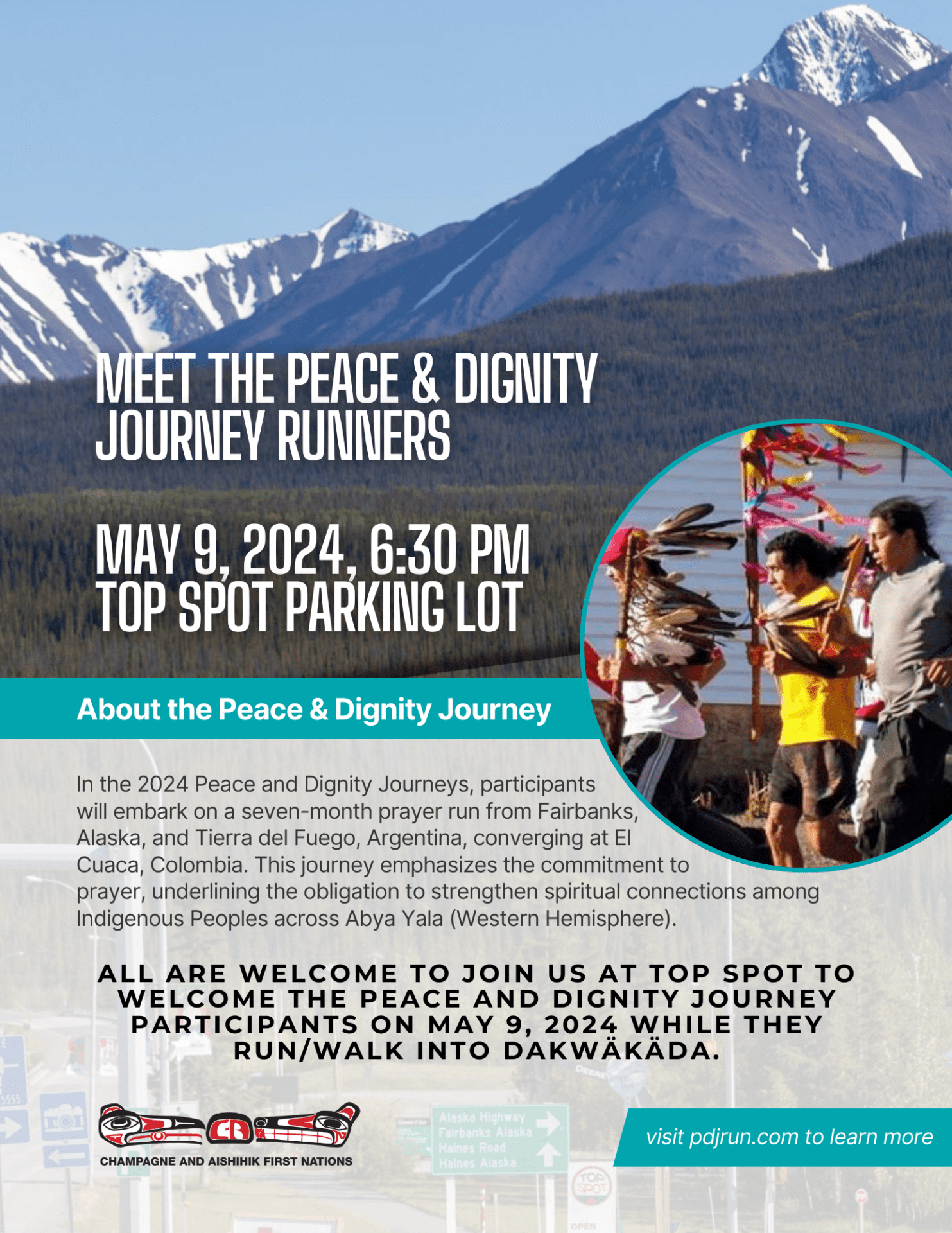 Meet the Peace & Dignity Journey Runners | CAFN