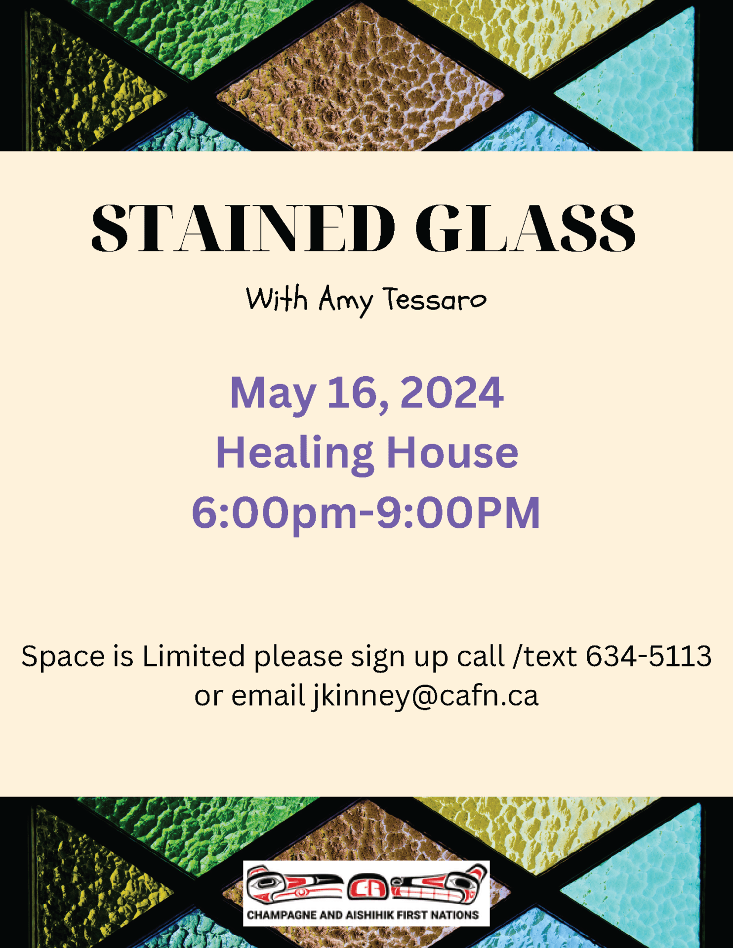 Stained Glass class | CAFN
